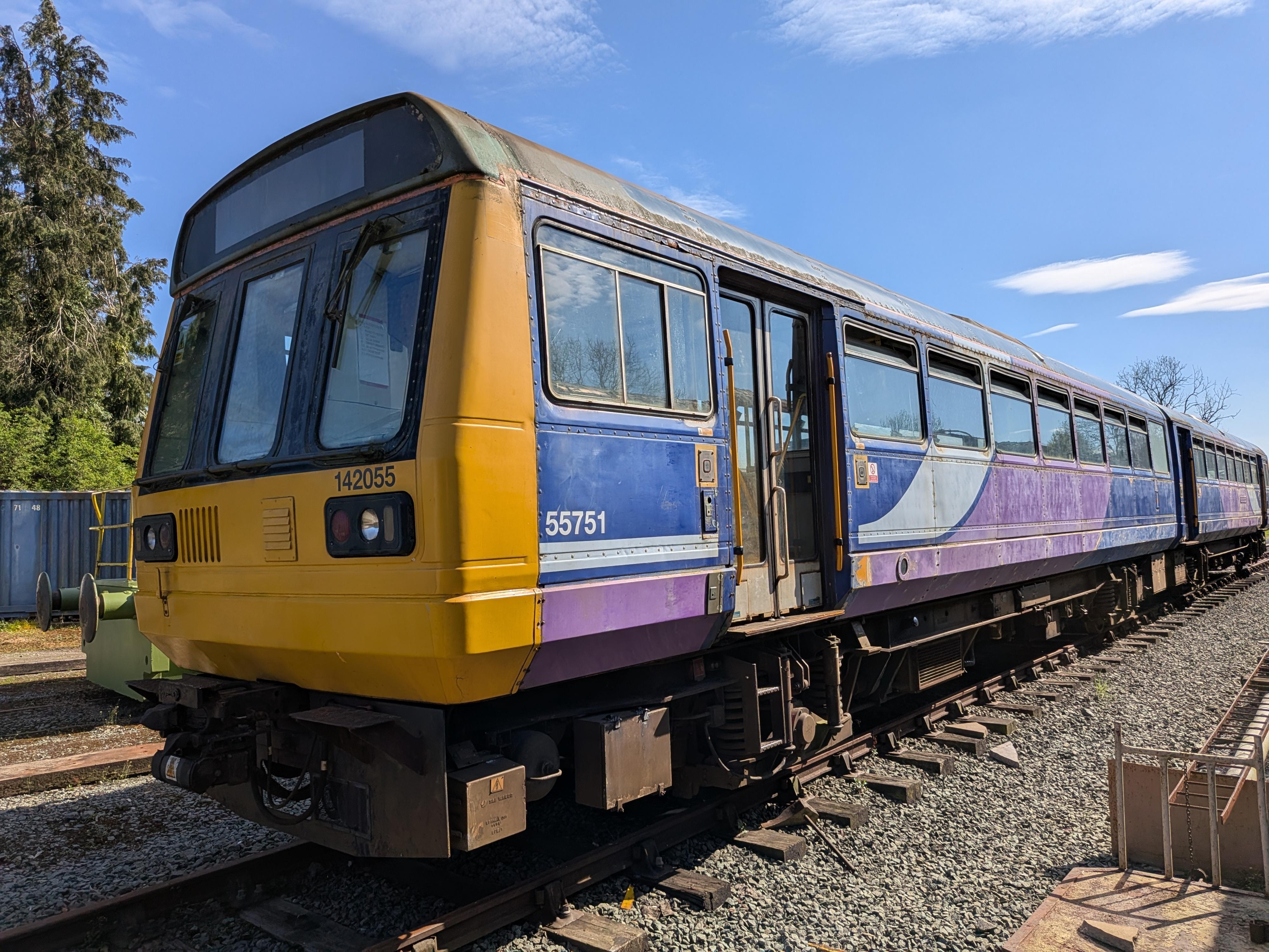 BR 55751 Class 142 BR Leyland 4-wheel 'Pacer' DMSL Built 1986