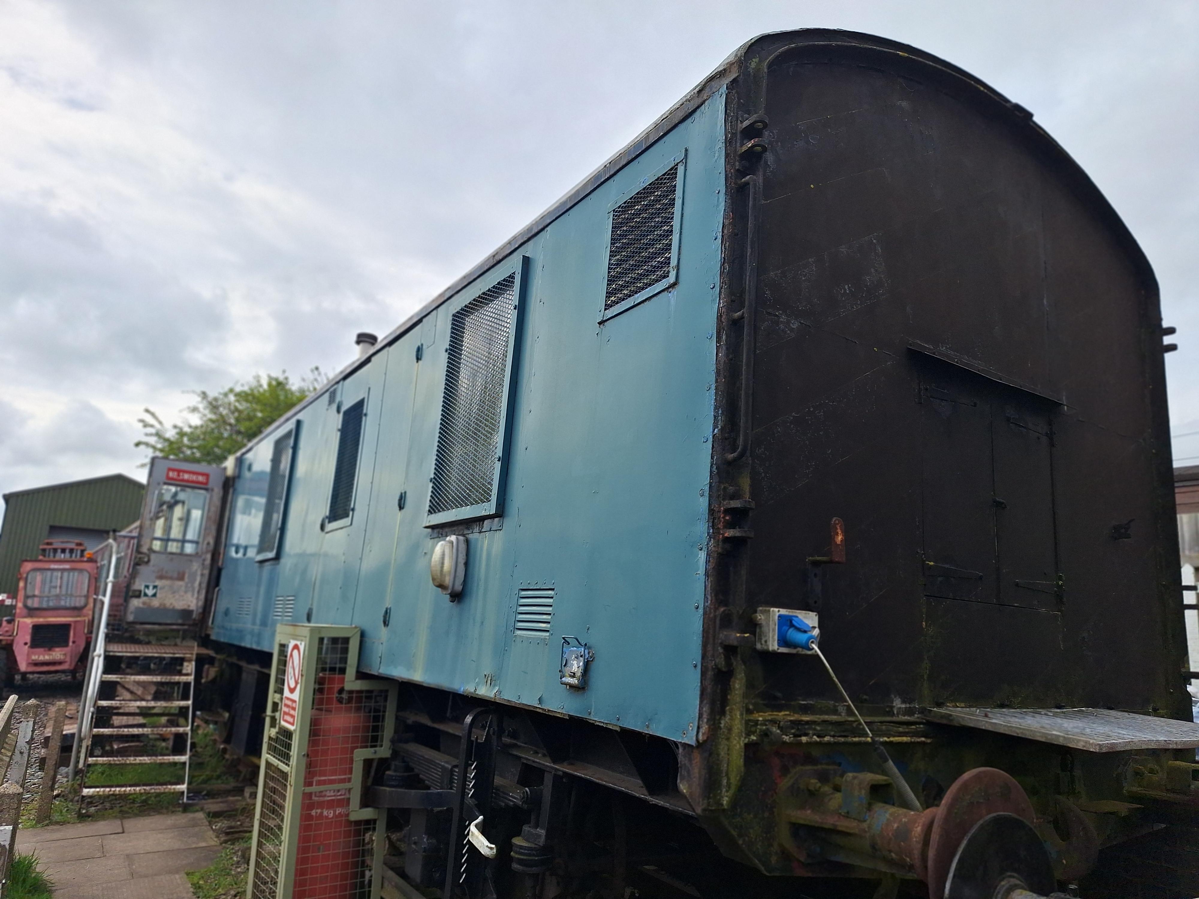BR 94600 Four-wheel CCT (Covered Carriage Truck) Built 1960