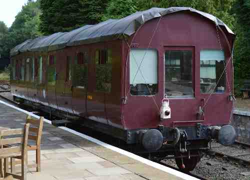 LMS 45044 Inspection Saloon (later Camping Coach) Built 1940