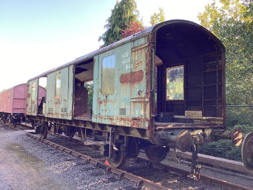 BR 94374 Four-wheel CCT (Covered Carriage Truck) Built 1960