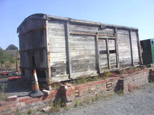 LYR 5687 Four-wheel CCT (Covered Carriage Truck) (body only) Built 1900